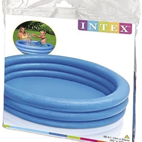 Intex | Bath | Intex Crystal Blue Inflatable Pool 45 X | Poshmark
